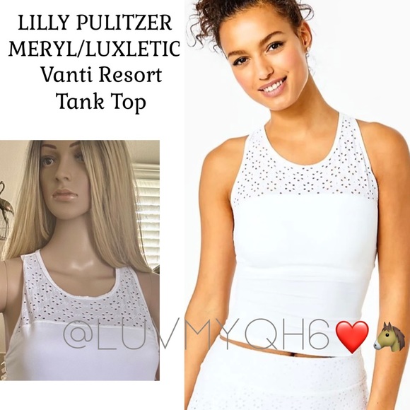 Lilly Pulitzer | Tops | Lilly Pulitzer X Meryl Luxletic Vanti Resort ...